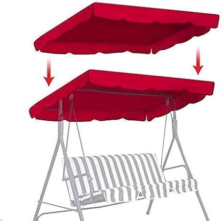 Replacement Canopy for Swing, 3 Seater Garden Swing Chair Canopy ...