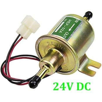 Amazon.com: Universal 24V Low Pressure Heavy Duty Gas Diesel Inline ...