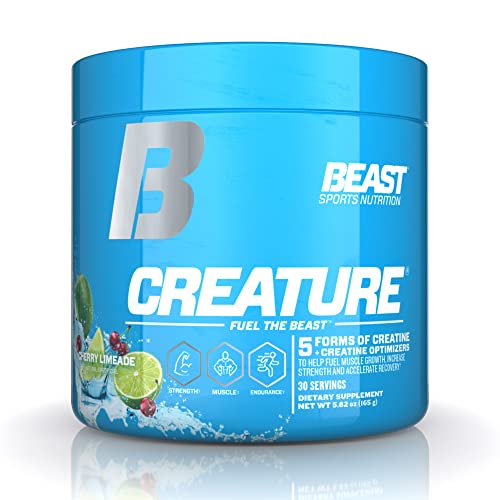 Beast Sports Nutrition Creature, Cherry Limeade - 30 Servings - 5 Forms ...