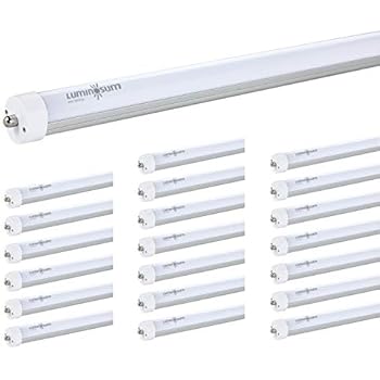 Amazon.com: LUMINOSUM T8/T10/T12 LED Tube Light 8 Foot 40W, 80W ...