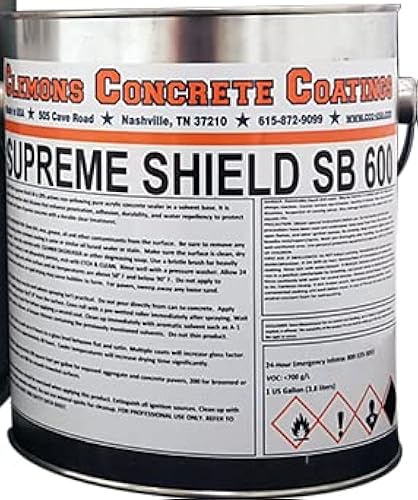 Clemons Concrete Coatings Supreme Shield SB-600 Wet Look Concrete ...