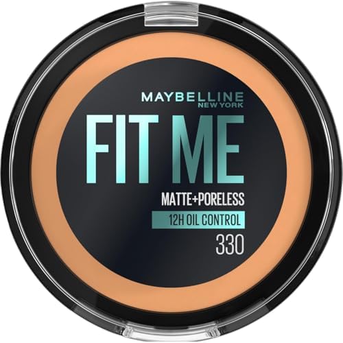 Maybelline New York Fit Me Matte & Poreless Powder, 330 Toffee, 12 gm ...