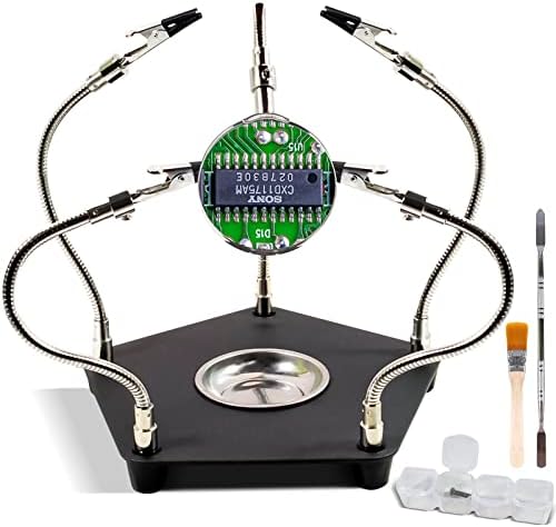 سعر Soldering Station Helping Hands with Magnifying Glass Third Hand ...