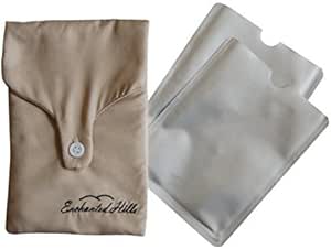 Amazon.com | Enchanted Hills Bra Pouch with 2 RFID Passport Size RFID ...