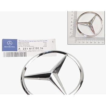Amazon.com: MERCEDES-BENZ 2307580058 GENUINE OEM EMBLEM: Automotive