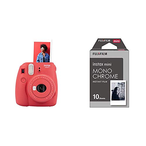 Fujifilm Instax Mini 9 – Poppy Red Appareil photo instantané Rouge ...