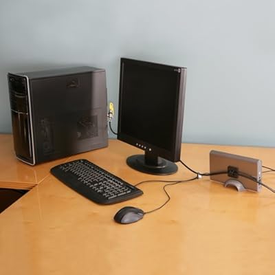 Kensington K64615US Desktop Computer and Peripherals Locking Kit
