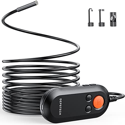 Borescope Inspection Camera, DEPSTECH 1944P HD Wireless Endoscope, 3X ...