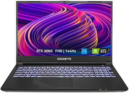 GIGABYTE G5 KE: 15.6 FHD 144Hz, NVIDIA GeForce RTX 3060 Laptop GPU 6GB GDDR6, Intel Core i5 ...