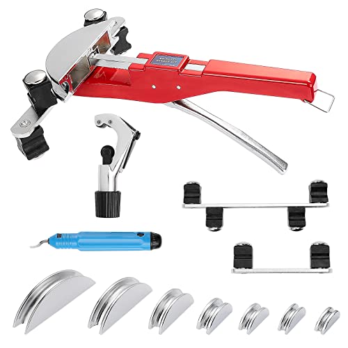 Tube Bender Kit Refrigeration Ratcheting Tubing Benders Hand Tool, 1/4 ...