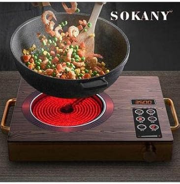 QTYANCY Infrared Cooker, Electric Stove Top 11 Power Levels Hot Plate ...