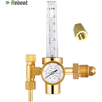 Miller Smith H2051B-580H Single Stage Flowmeter Regulator 50 PSI With ...