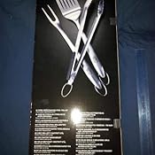 Amazon.com : Weber Style 6445 Professional-Grade Stainless-Steel 3 ...