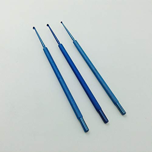 A Set of Titanium Chalazion Curettes Micro Ophthalmic Eye Surgical ...