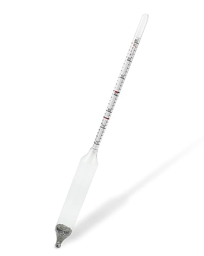 ULXIOM Maple Syrup Hydrometer, Baume and Brix Scale for Measure Sugar ...