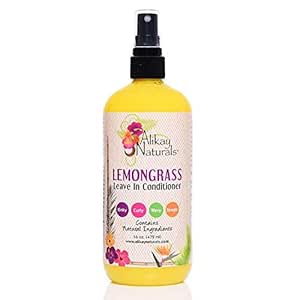 Amazon.com : Alikay Naturals Lemongrass Leave In Conditioner Lemongrass ...