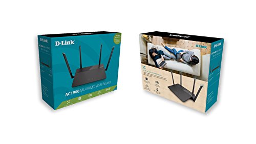 D-Link AC1900 Wireless WiFi Router – Smart Dual Band – MU-MIMO ...
