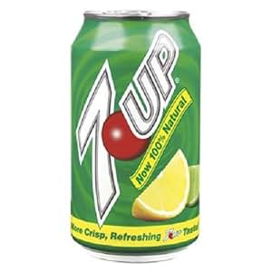Amazon.com : 7-UP Soda Soft Drink, 12-Ounce (Pack of 24) : Grocery ...