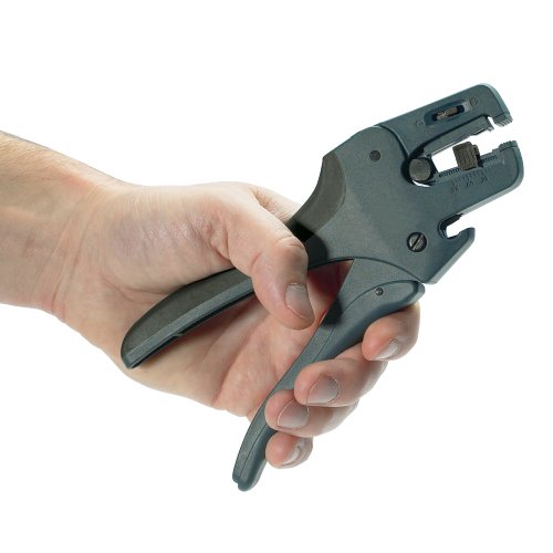 Wiha 44212 Self Adjusting Cutting and Stripping Tool - Strippers ...