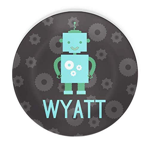 Amazon.com: Personalized Robot Plate for Kids : Handmade Products