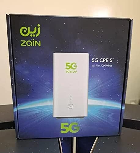 سعر 5G CPE 5 Wi-Fi 6 3000Mbps (zain) فى السعودية | بواسطة امازون ...