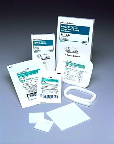 FIBRACOL Plus Collagen Wound Dressing with Alginate 4X4 1 Dressing each ...
