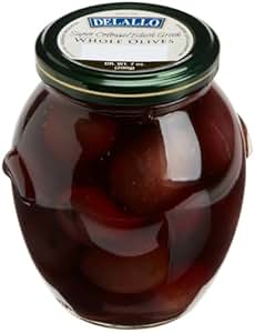 Amazon.com : DeLallo Super Colossal Black Greek Olives, 7.1-Ounce Jars ...
