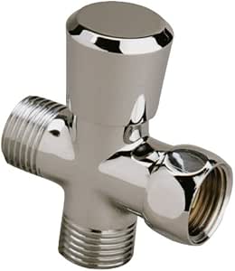 Alsons 49233110PK Three-Way Deluxe Shower Arm Diverter, Brilliance ...