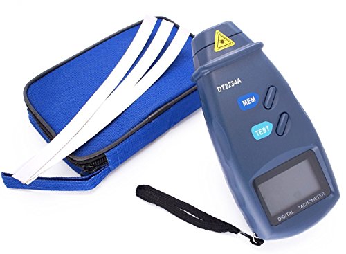 Digital Photo Laser Tachometer Non Contact Tach RPM Meter | Pricepulse