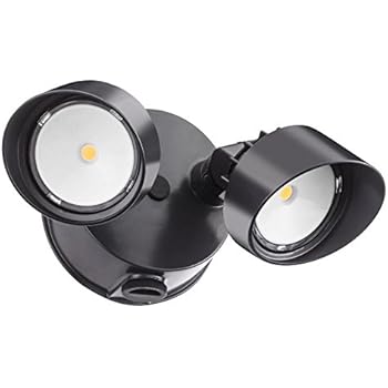 Lithonia Lighting Ovfl LED 1SH P1 40K 120 Ddb HP17 M6 Single Outdoor Security Flood 4000K, 1 ...