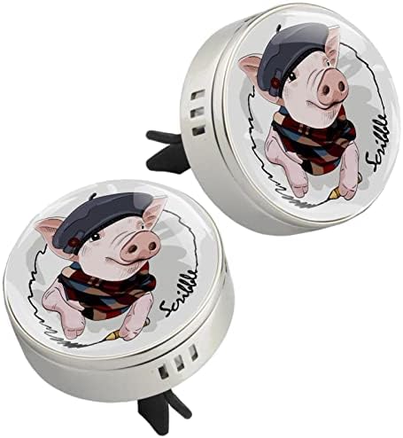 2 Pack Office Home Car Aromatherapy Essential Oil Diffuser Light Cool ...