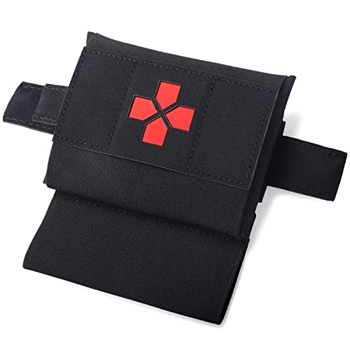 Molle IFAK Micro Trauma Pouch, Tactical Belt IFAK Bag Small First Aid ...