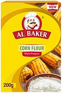 Al Baker, Corn Flour, 4 x 200g price in Saudi Arabia | Amazon Saudi ...