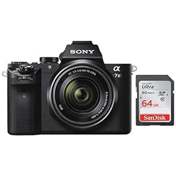 Amazon.com : Sony Alpha a7II Mirrorless Digital Camera with 28-70mm f/3.5-5.6 Lens and Sandisk ...