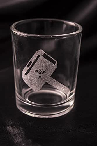 Amazon.com: Thor Shot Glass - Thor Logo: Handmade