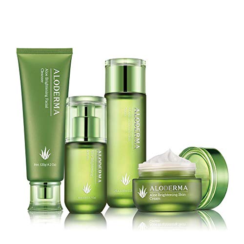ALODERMA Aloe Brightening Serum Refine Skin Texture, Even Skin Tone ...