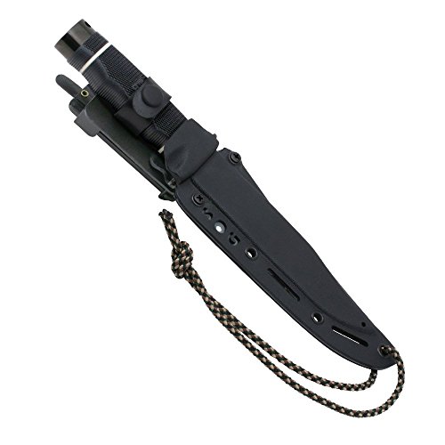 SOG Tech Bowie Fixed Blade S10B-K - Black