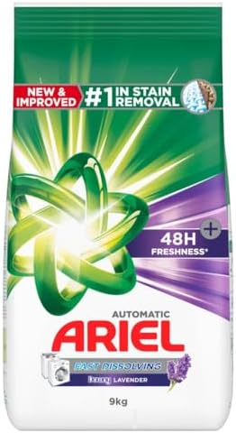 Ariel Fast Dissolving Laundry Detergent Powder with Lavender, 9 KG price in UAE | Amazon UAE ...