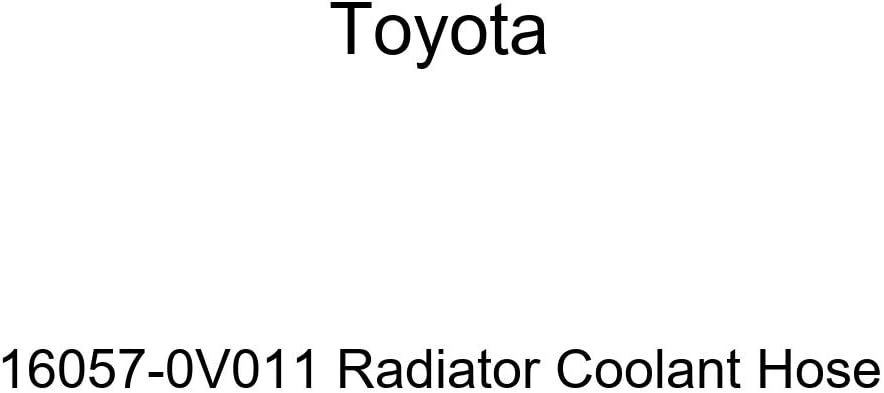 Amazon.com: Toyota 16057-0V011 Radiator Coolant Hose: Automotive