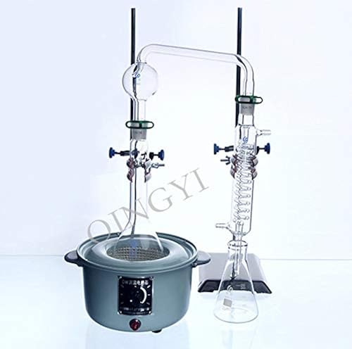 New 500ML Lab Distillation kit with Heating Mantle Thermostat Double ...