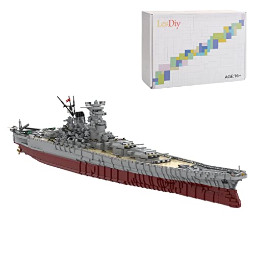 Mua SUPERFLEX 8717PCS Battleship Model Building Blocks, 1/200 WW2 UCS ...