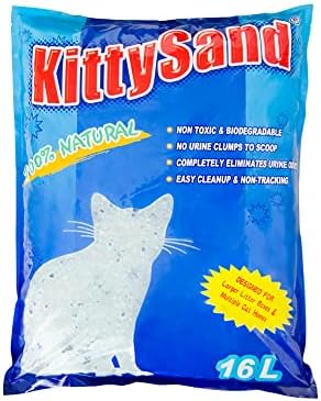 Kitty Sand Crystal Cat Litter 16L price in UAE | Amazon UAE ...