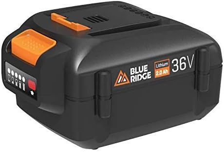 BLUE RIDGE Batterie au lithium BR9003 36V 2.0Ah avec plate-forme de ...