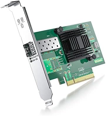 10Gb PCI-E Network Card NIC Compatible for Intel X520-DA1(Intel E10G42BTDA), with Intel 82599EN ...