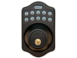 LockState LS-DB5i-RB-A RemoteLock WiFi Electronic Deadbolt Door Lock ...