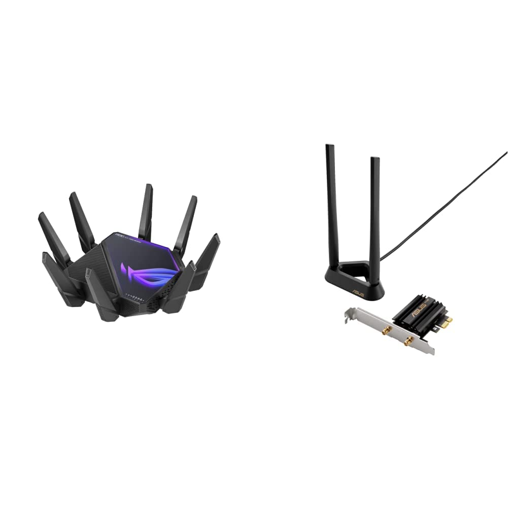 Mua ASUS ROG Rapture GT-AXE16000 WiFi 6E Gaming Router + ASUS WiFi 6E ...