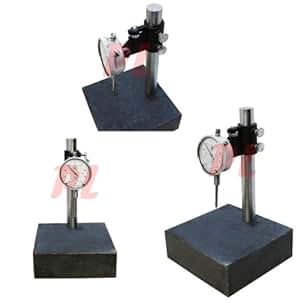 Amazon.com: 6x6x2 Granite Check Stand Surface Plate & DIAL INDICATOR ...