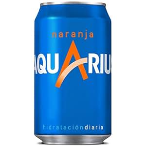 Aquarius - Bebida refrescante de naranja, 330 ml: Amazon.es ...