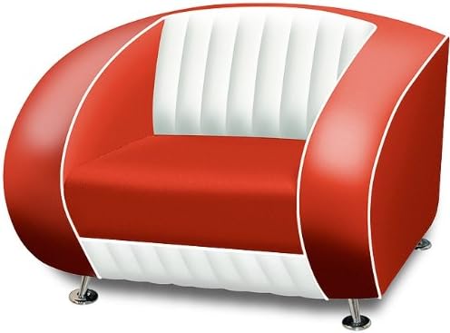 BelAir Amerikanischer Sessel retro style Möbel usa 50er Sofa Designer ...