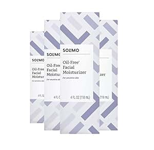 Amazon.com: Amazon Brand - Solimo Oil-free Facial Moisturizer for ...